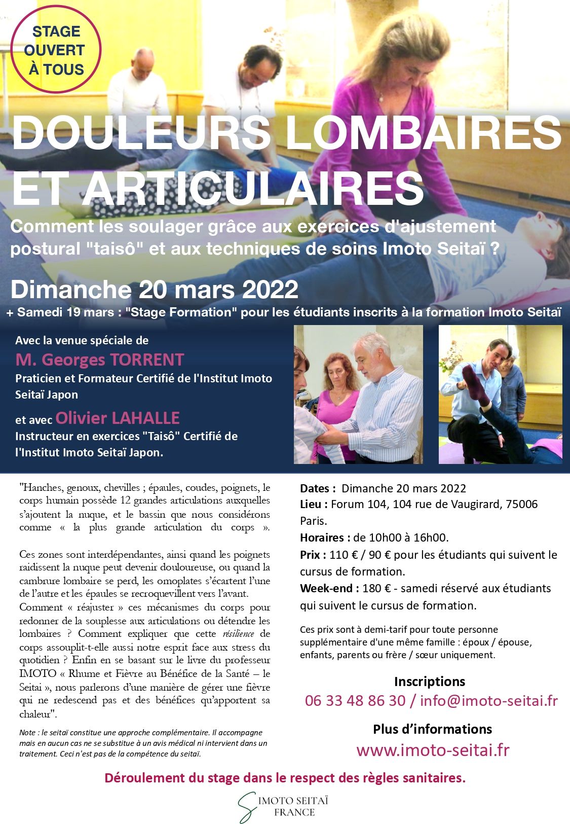 Douleurs lombaires et articulaires, comment les soulager grâce aux exercices d'ajustement ...